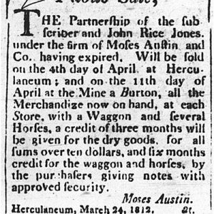 Moses Austin - SHSMO Historic Missourians