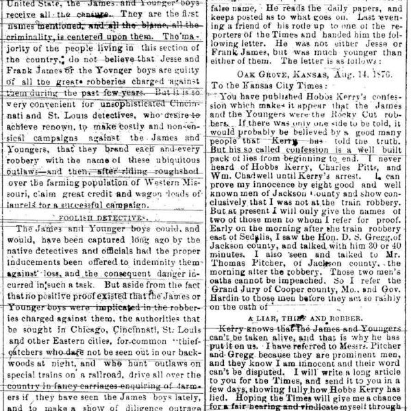 Jesse James - SHSMO Historic Missourians