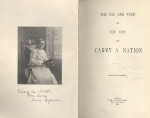Carry A. Nation - SHSMO Historic Missourians